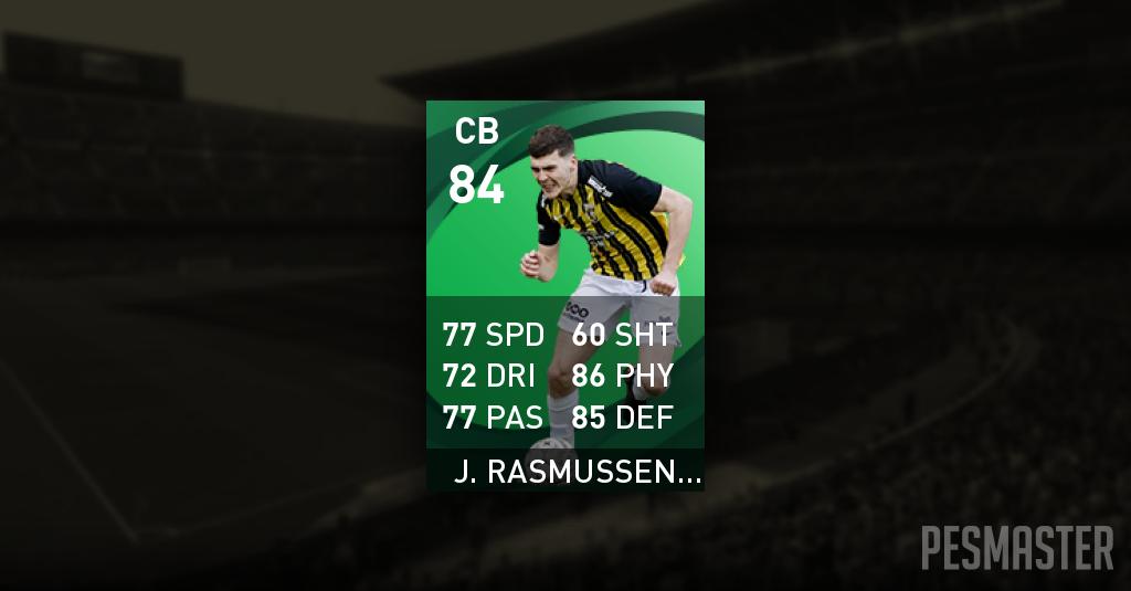 Jacob Rasmussen PES 2021 Stats