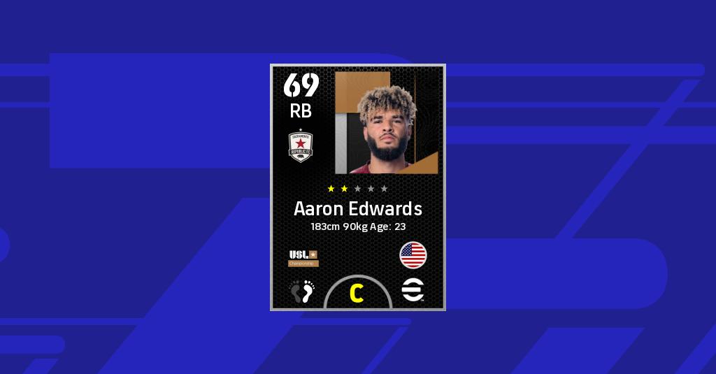 Aaron Edwards eFootball Stats