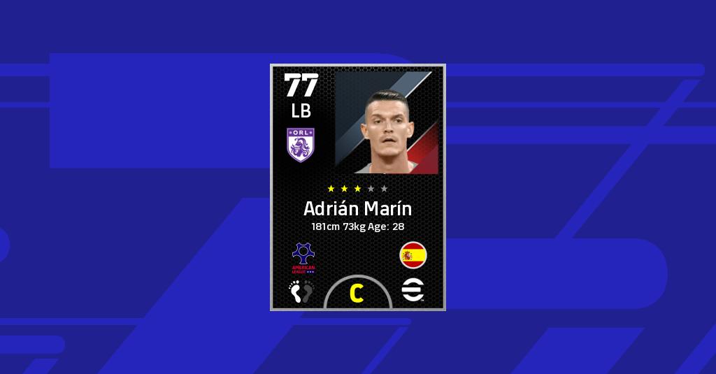 Adrián Marín eFootball Stats