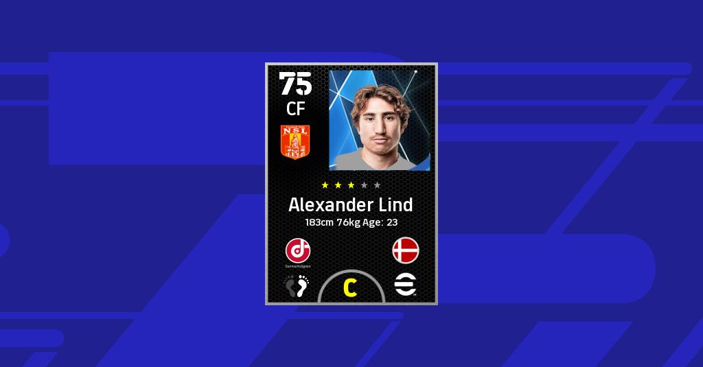 Alexander Lind eFootball 2022 Stats