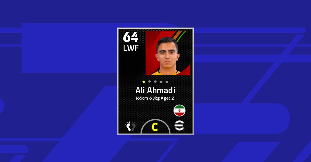 Ali Ahmadi eFootball 2022 Stats