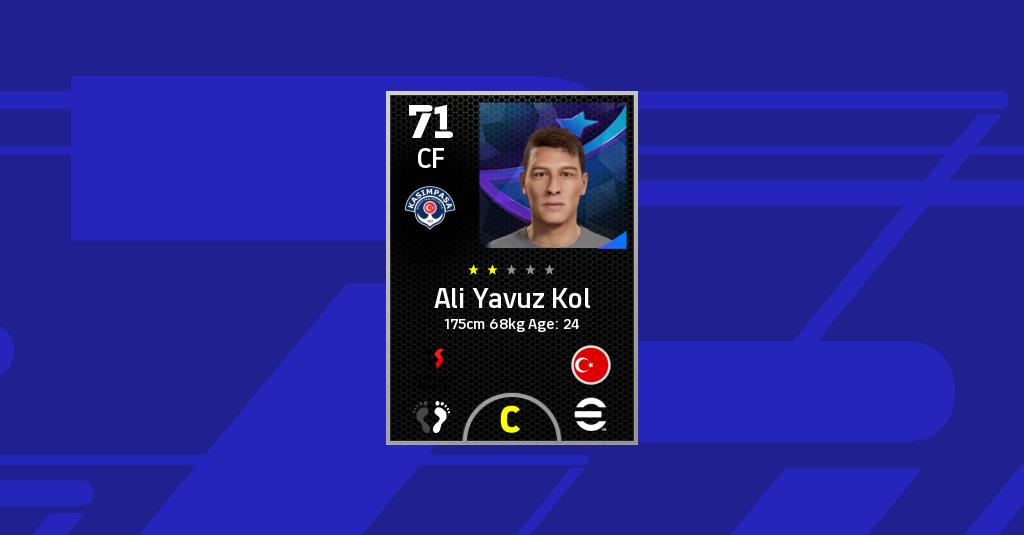 Ali Yavuz Kol eFootball 2022 Stats