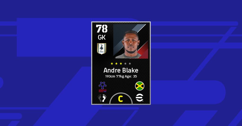 Andre Blake eFootball 2022 Stats
