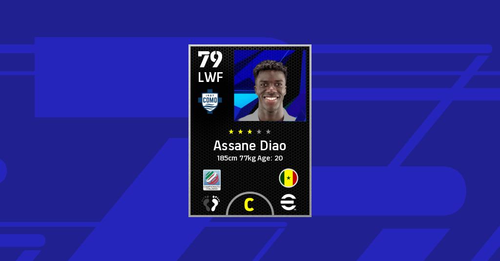 Assane Diao eFootball Stats