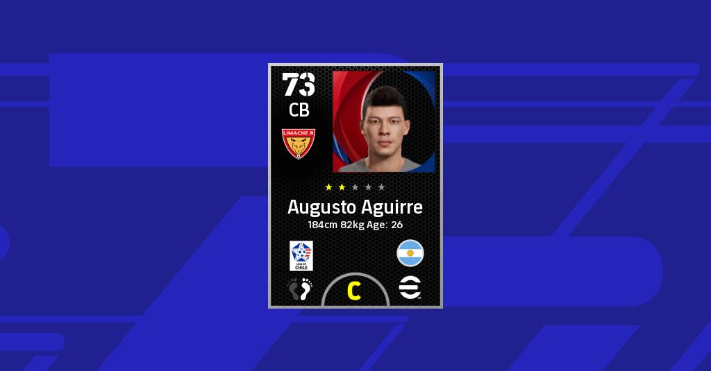 Augusto Aguirre eFootball 2022 Stats