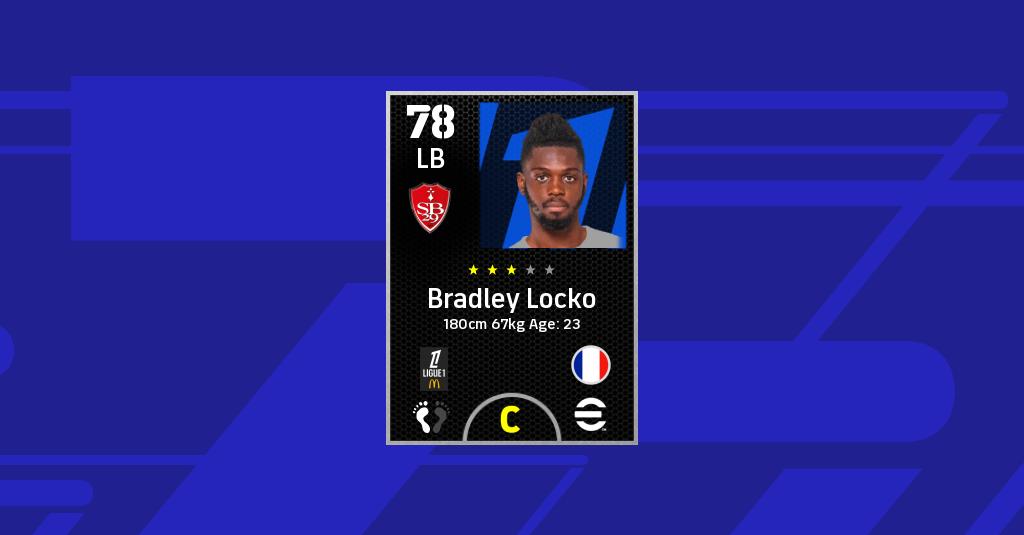 Bradley Locko eFootball 2022 Stats