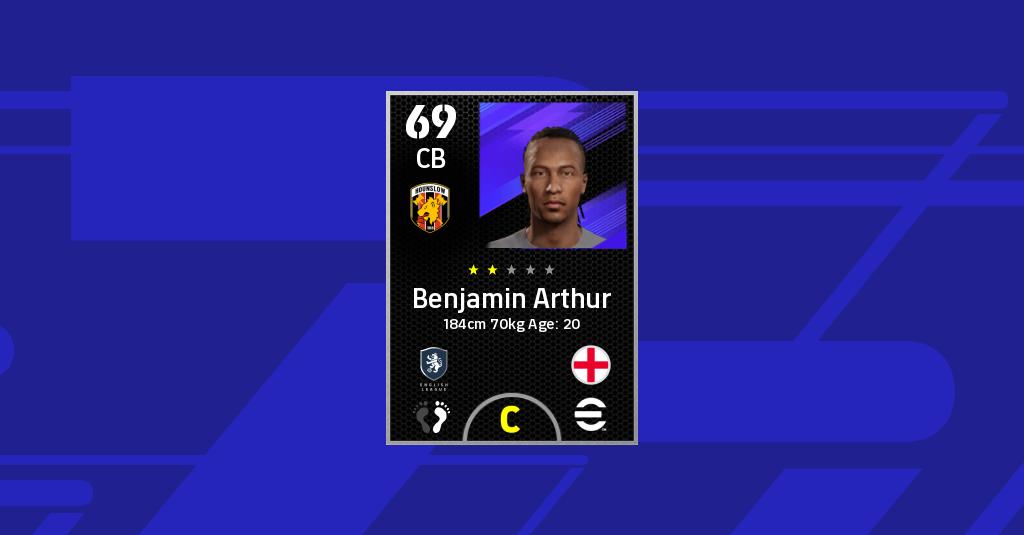 Benjamin Arthur eFootball 2022 Stats