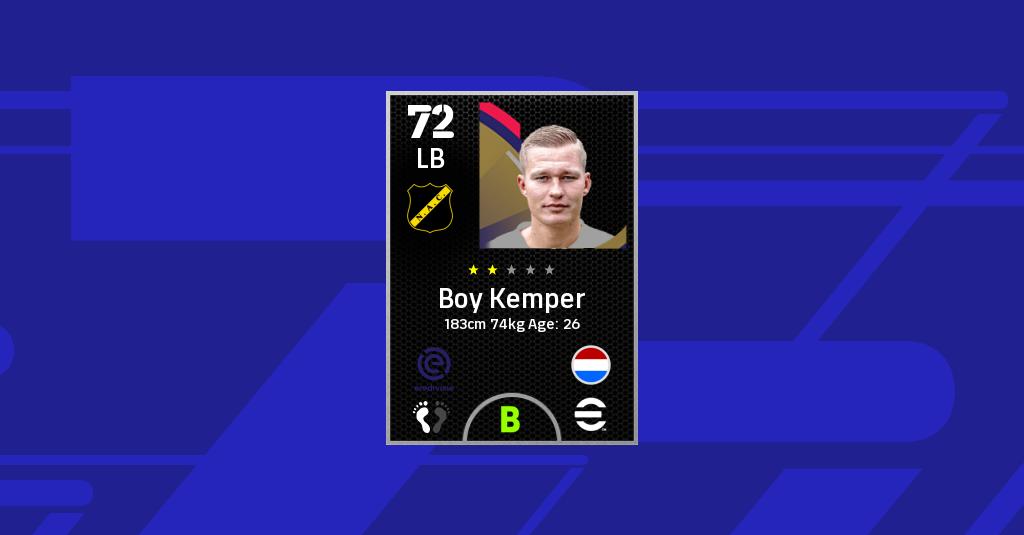 Boy Kemper eFootball Stats