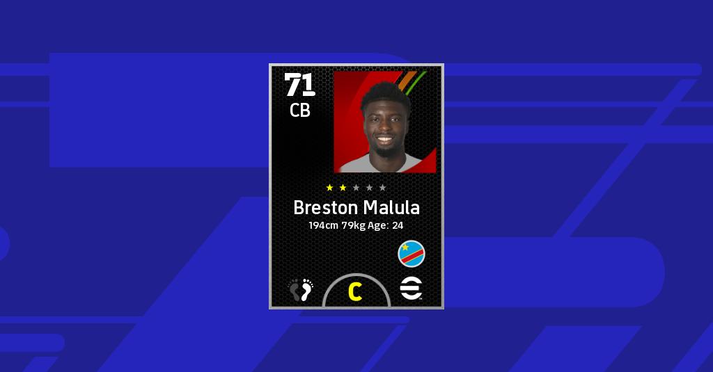 Breston Malula eFootball 2022 Stats