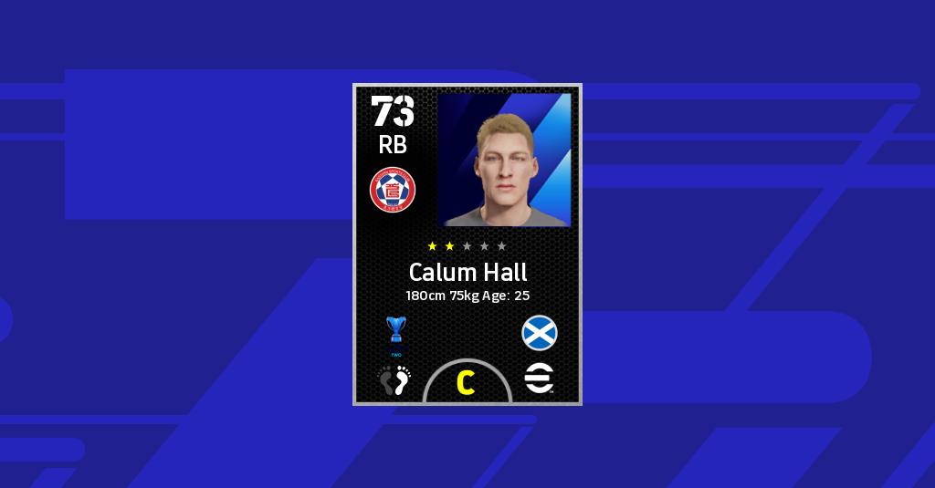 Calum Hall eFootball Stats