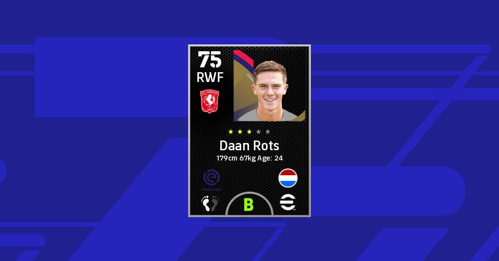 Daan Rots eFootball Stats