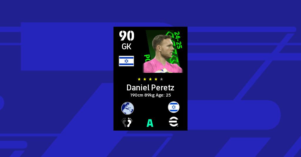 Daniel Peretz eFootball 2022 Stats