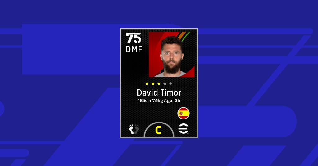 David Timor eFootball Stats