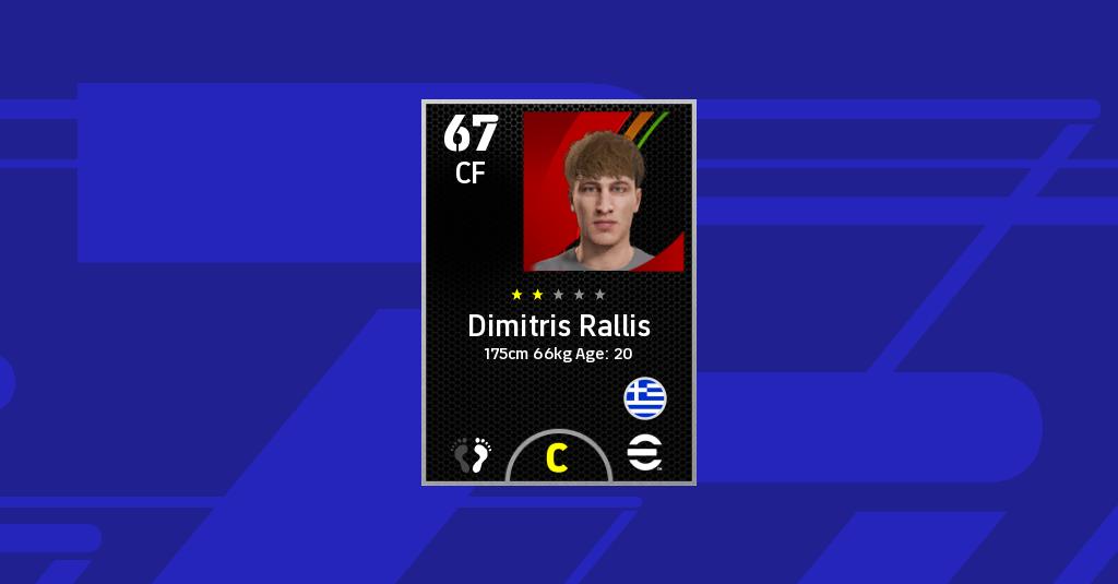 Dimitris Rallis eFootball Stats