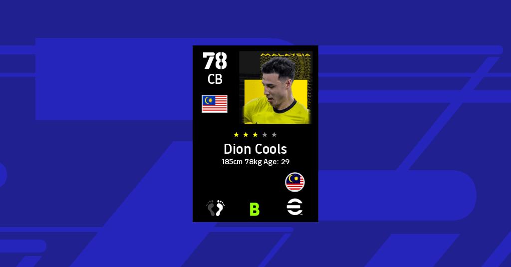 Dion Cools eFootball 2022 Stats