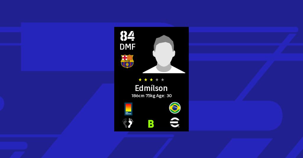 Edmílson eFootball 2022 Stats