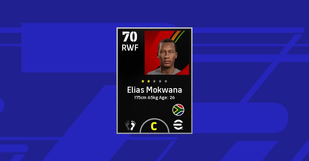 Elias Mokwana eFootball 2022 Stats