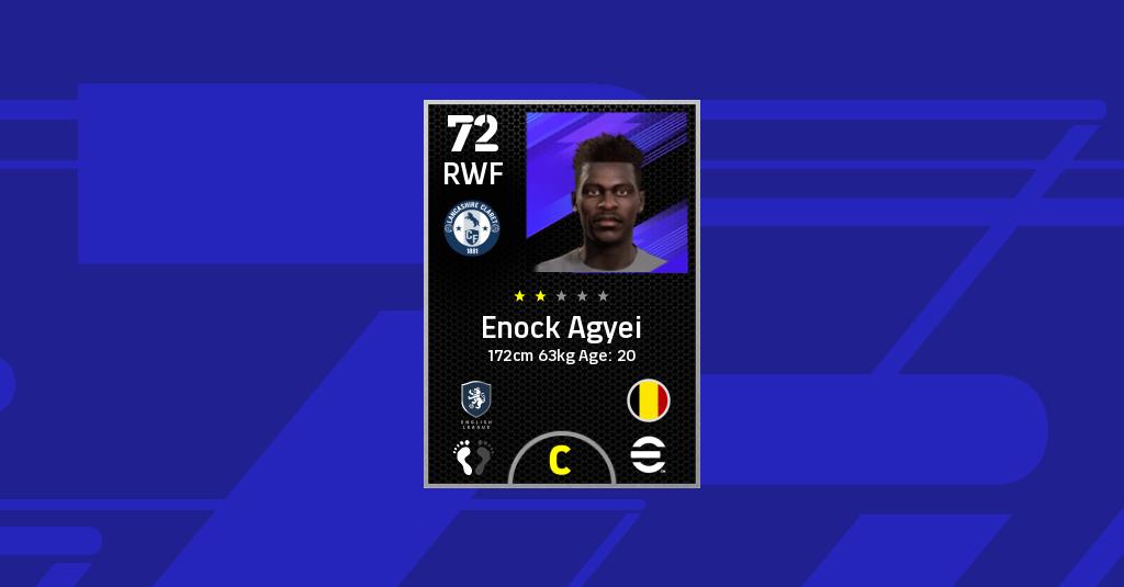 Enock Agyei eFootball Stats
