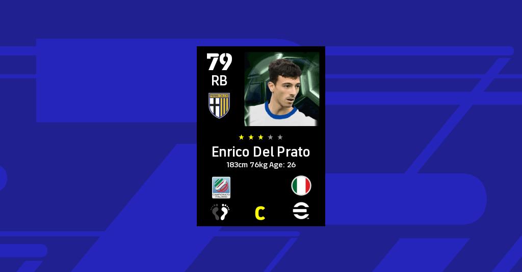 Enrico Del Prato eFootball Stats