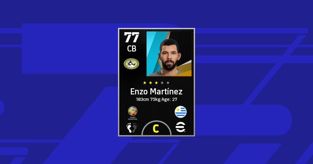 Enzo Martínez eFootball 2022 Stats