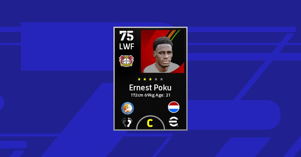 Ernest Poku eFootball Stats