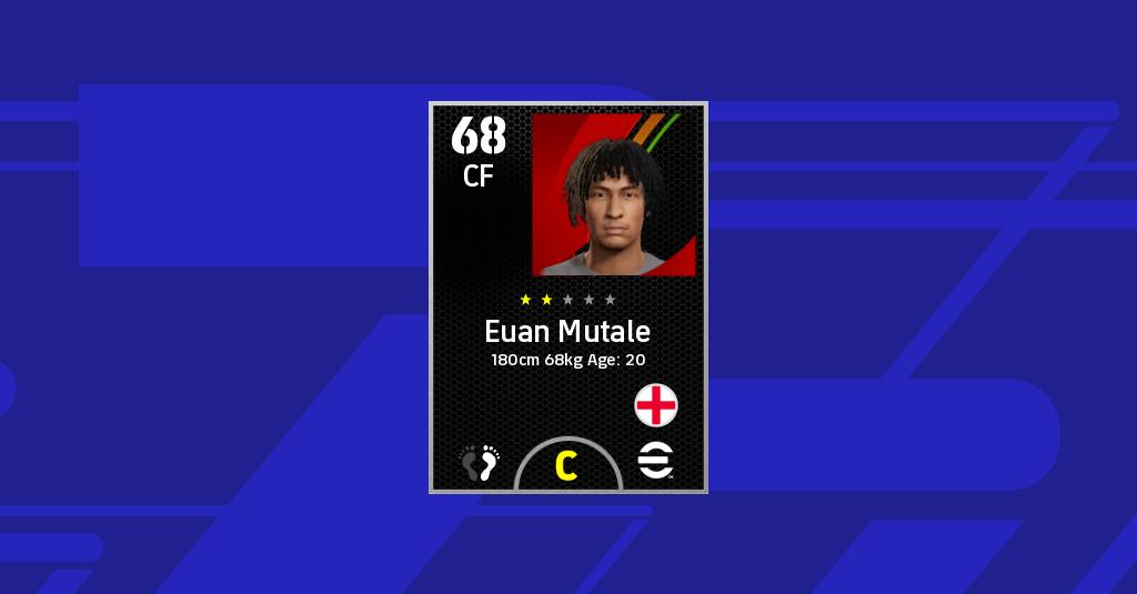 Euan Mutale eFootball 2022 Stats