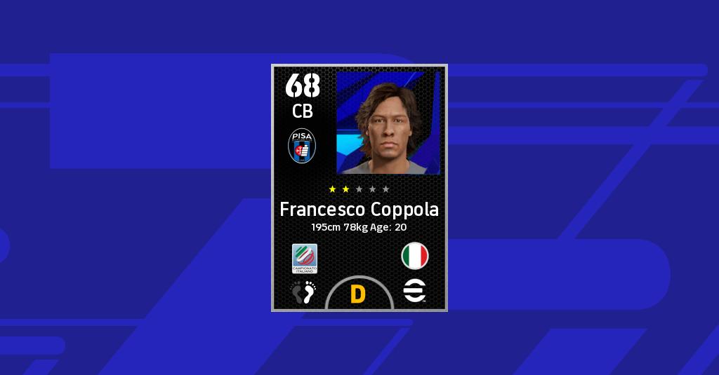 F. Coppola eFootball 2022 Stats