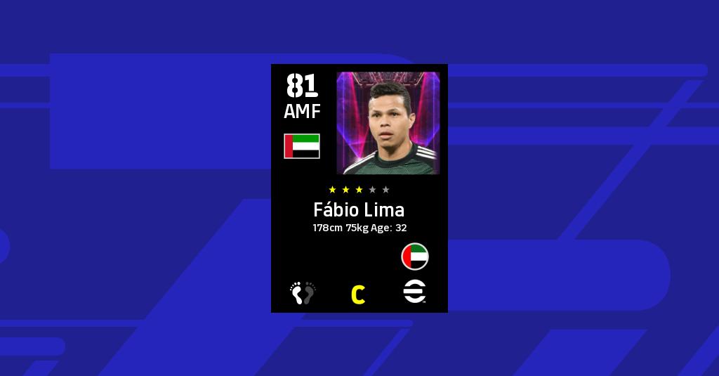 Fábio Lima eFootball Stats