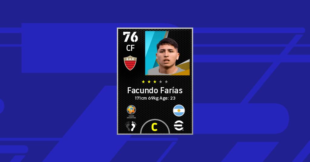 Facundo Farías eFootball Stats