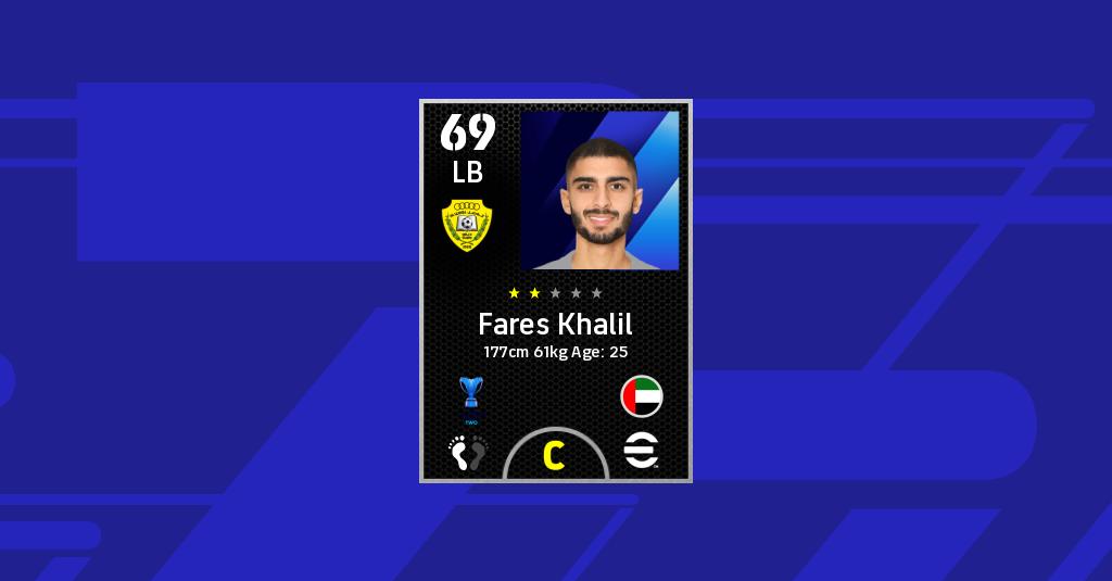 Fares Khalil eFootball 2022 Stats