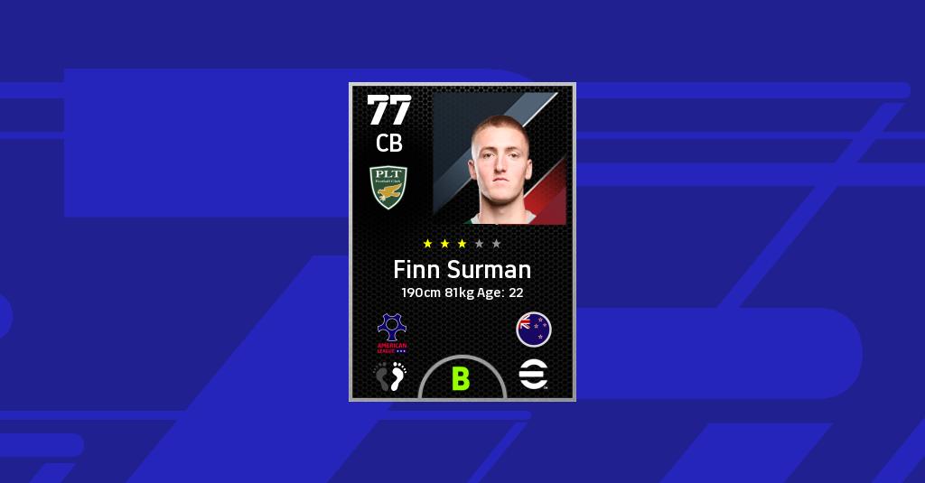 Finn Surman eFootball 2022 Stats