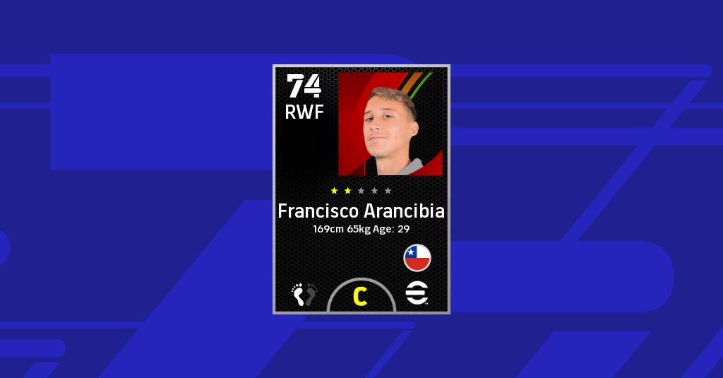 Francisco Arancibia eFootball 2022 Stats