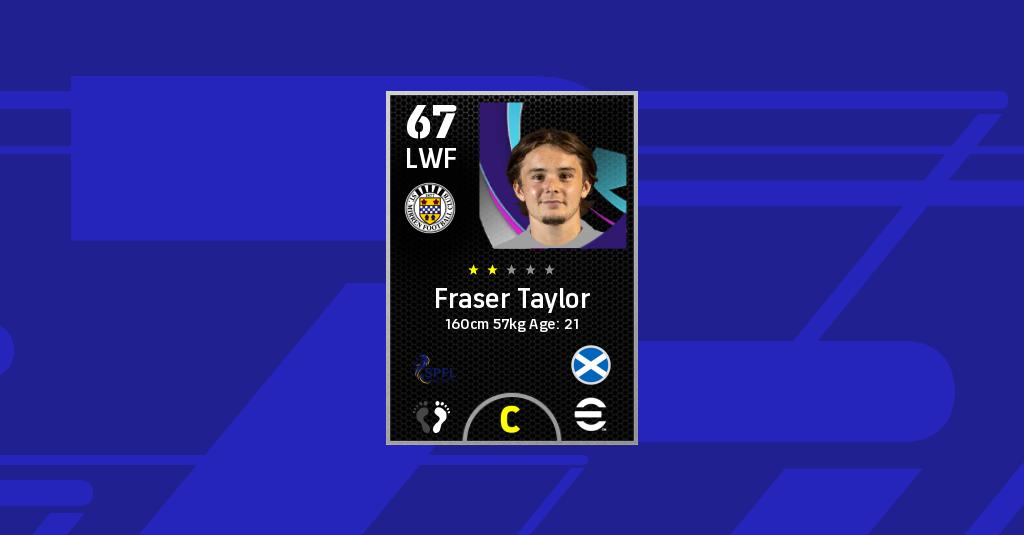 Fraser Taylor eFootball Stats