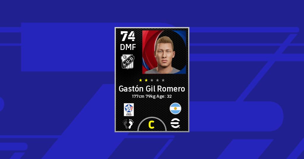 Gastón Gil Romero eFootball Stats