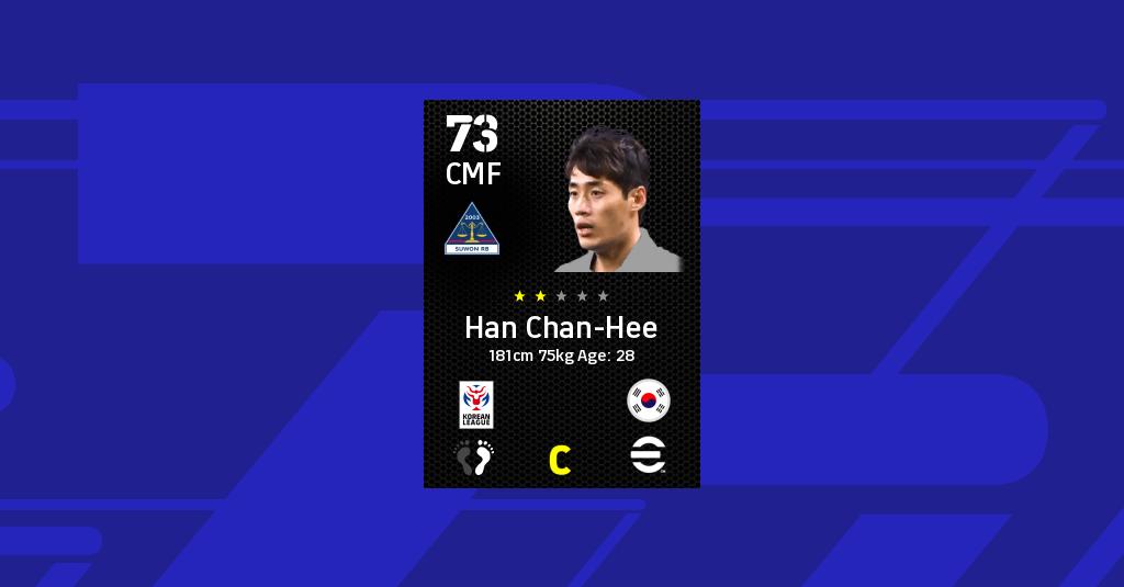 Han Chan-Hee eFootball 2022 Stats