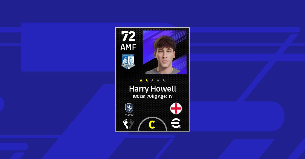 Harry Howell eFootball Stats