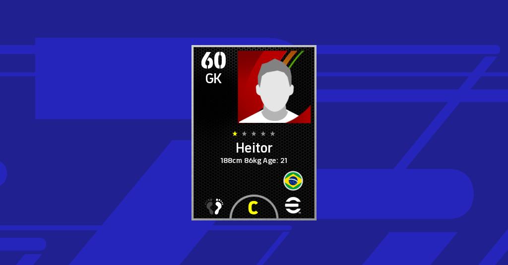 Heitor eFootball 2022 Stats
