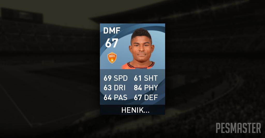 Henik PES 2021 Stats