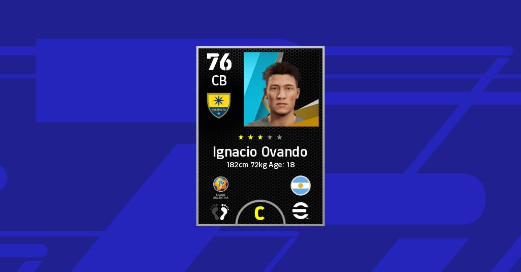 Ignacio Ovando eFootball Stats