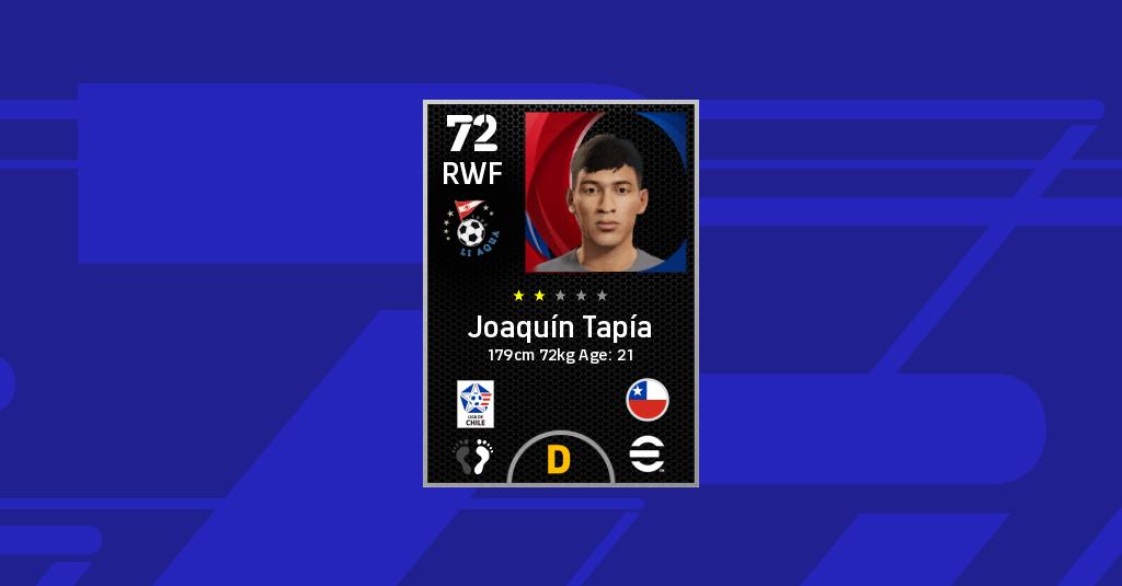 J. Tapia eFootball 2022 Stats