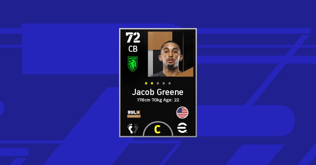 Jacob Greene eFootball Stats