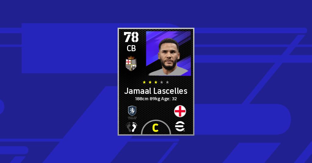 Jamaal Lascelles eFootball Stats