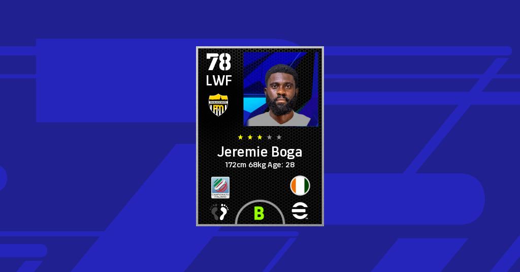 Jeremie Boga eFootball Stats