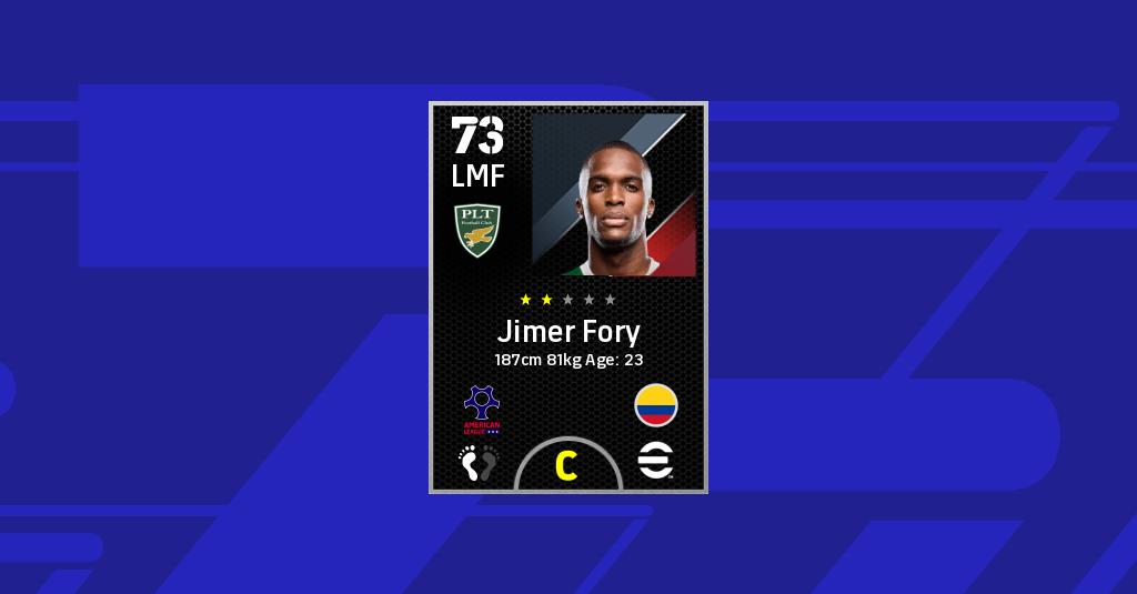 Jímer Fory eFootball Stats