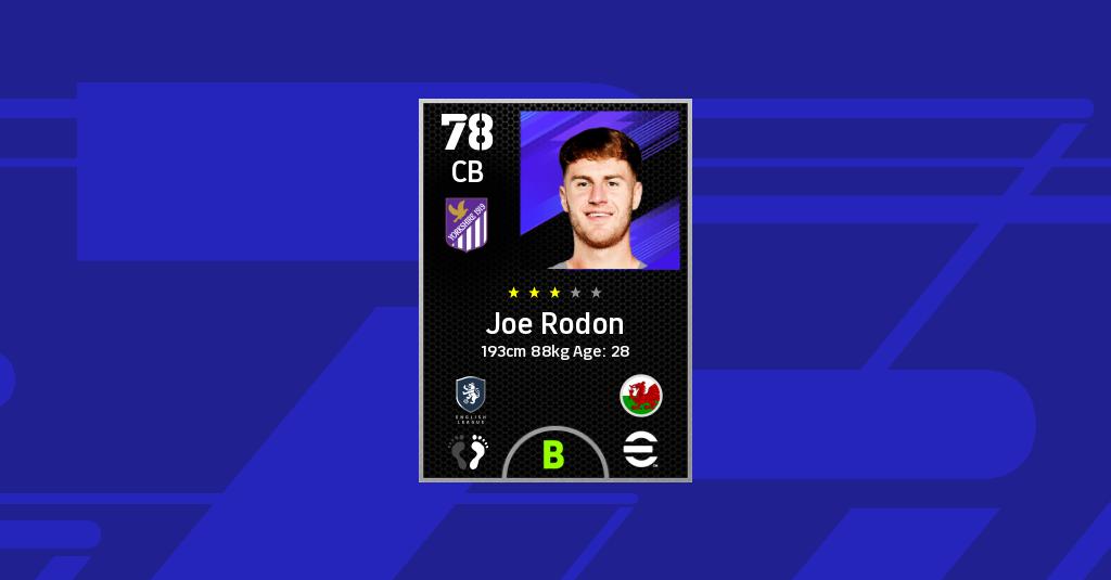 Joe Rodon eFootball Stats