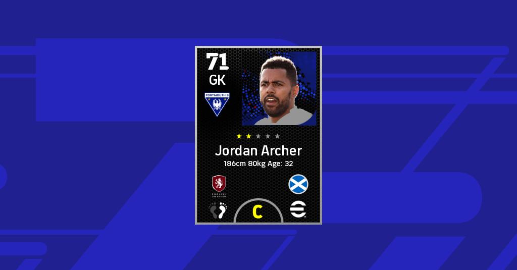 Jordan Archer eFootball 2022 Stats