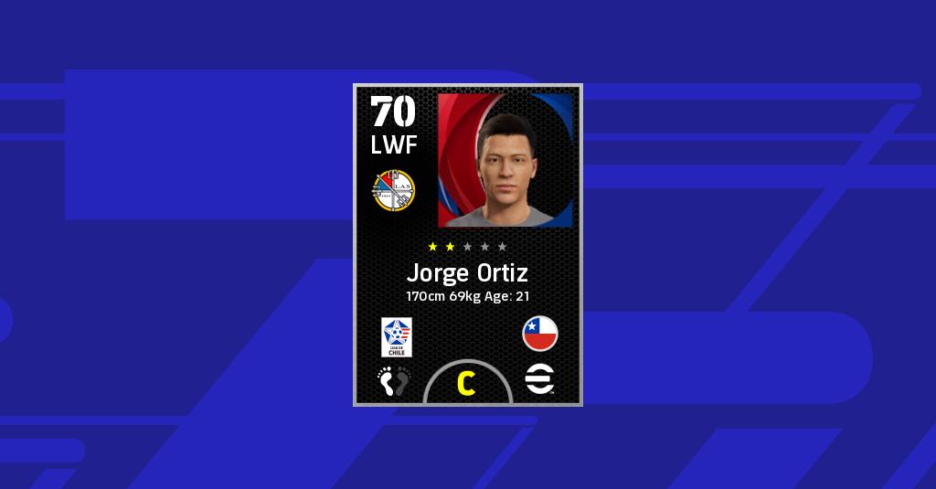 Jorge Ortiz eFootball 2022 Stats