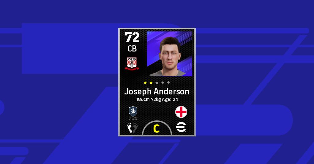Joseph Anderson eFootball Stats