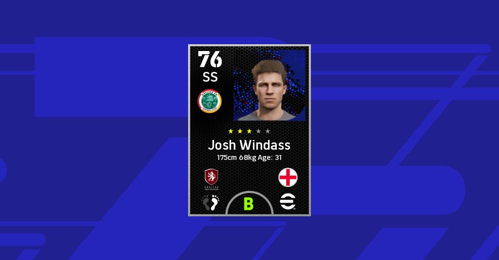 Josh Windass eFootball 2022 Stats