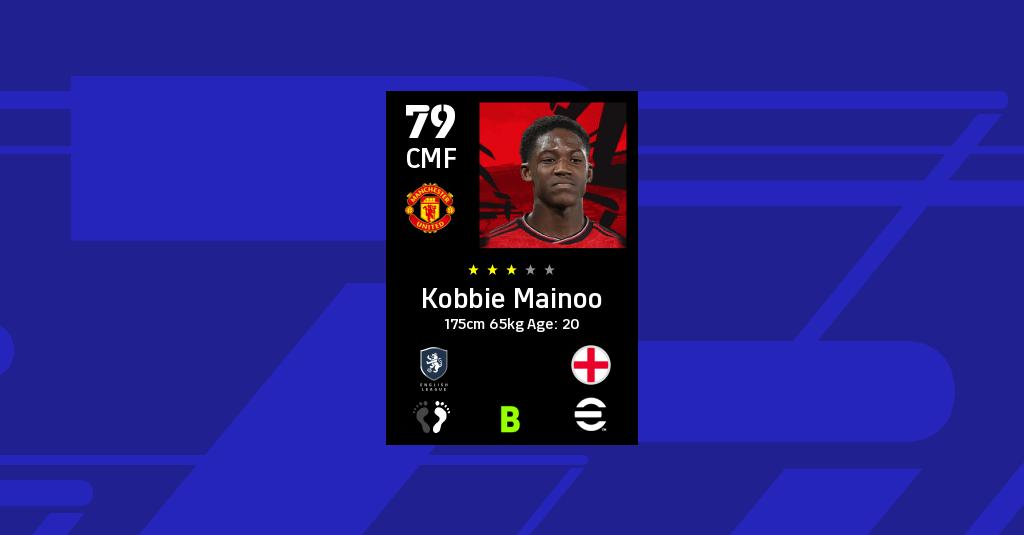 K. Mainoo eFootball 2022 Stats